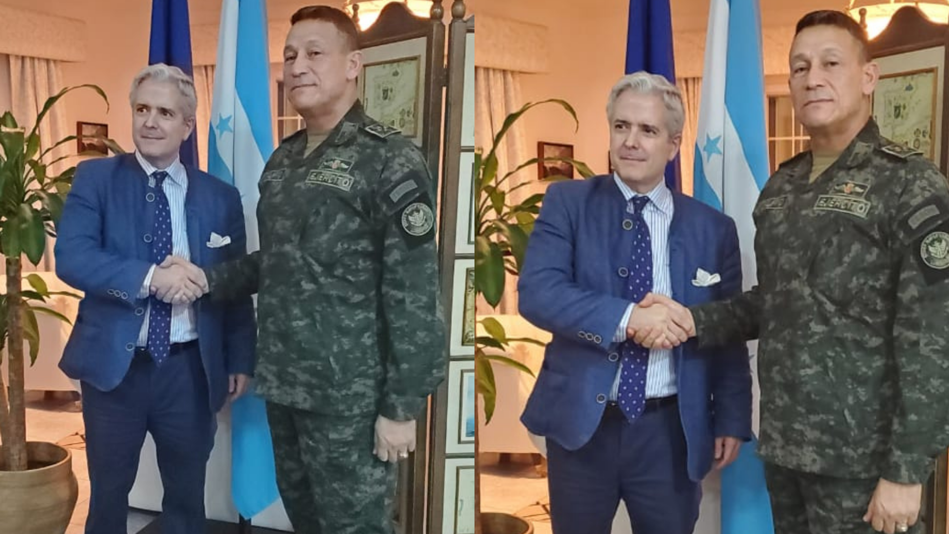 Jefe del Estado Mayor Conjunto se reúne con embajador de la Unión ...